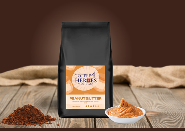 Instant Peanut Butter Flavoured 250g -QOV – COFFEE4HEROES