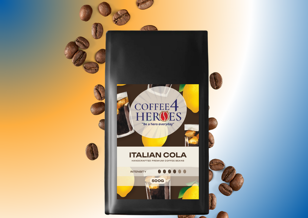 Italian Cola Flavoured 500g - GGQ – COFFEE4HEROES