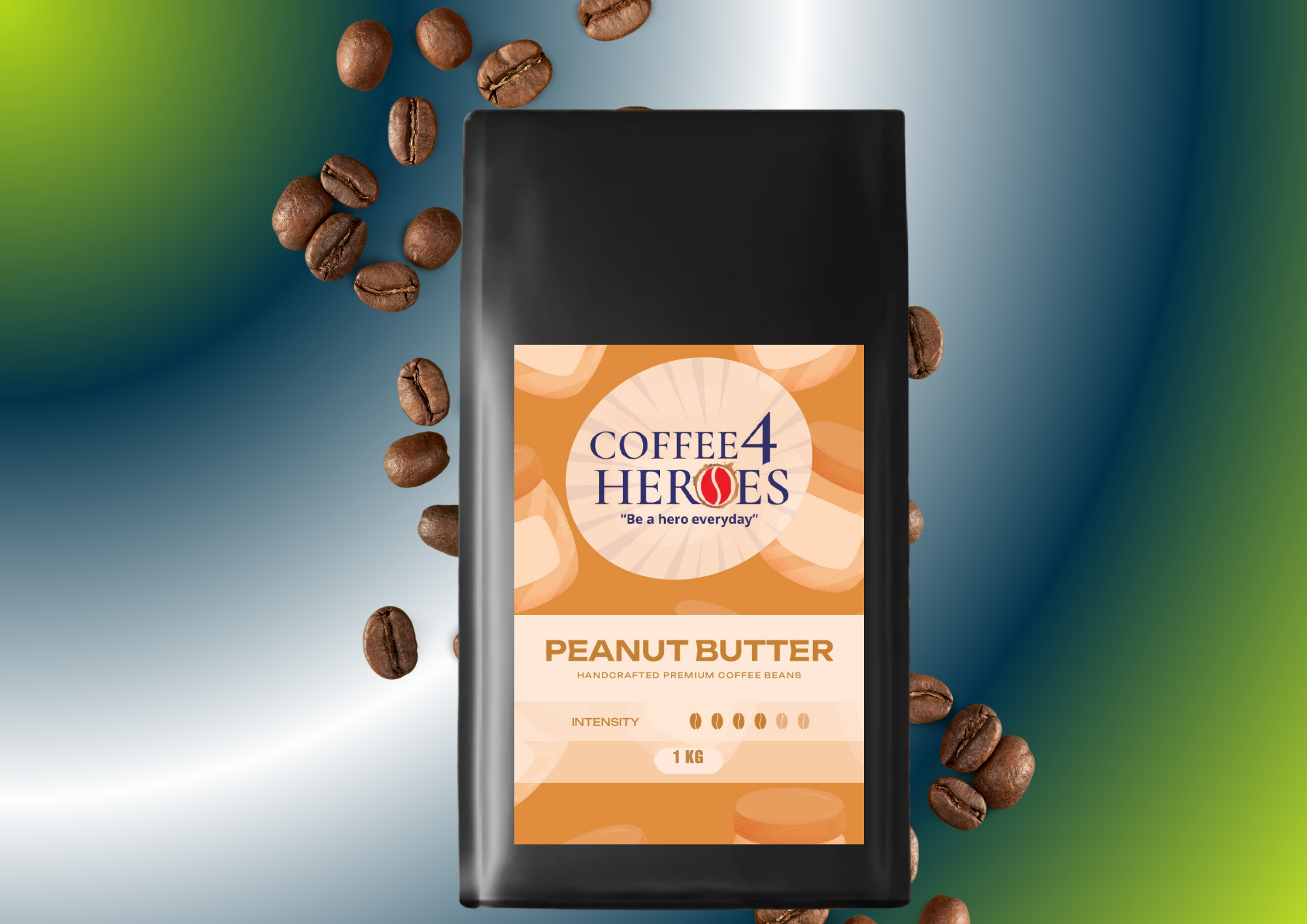 Peanut Butter Flavoured 1kg-WS – COFFEE4HEROES