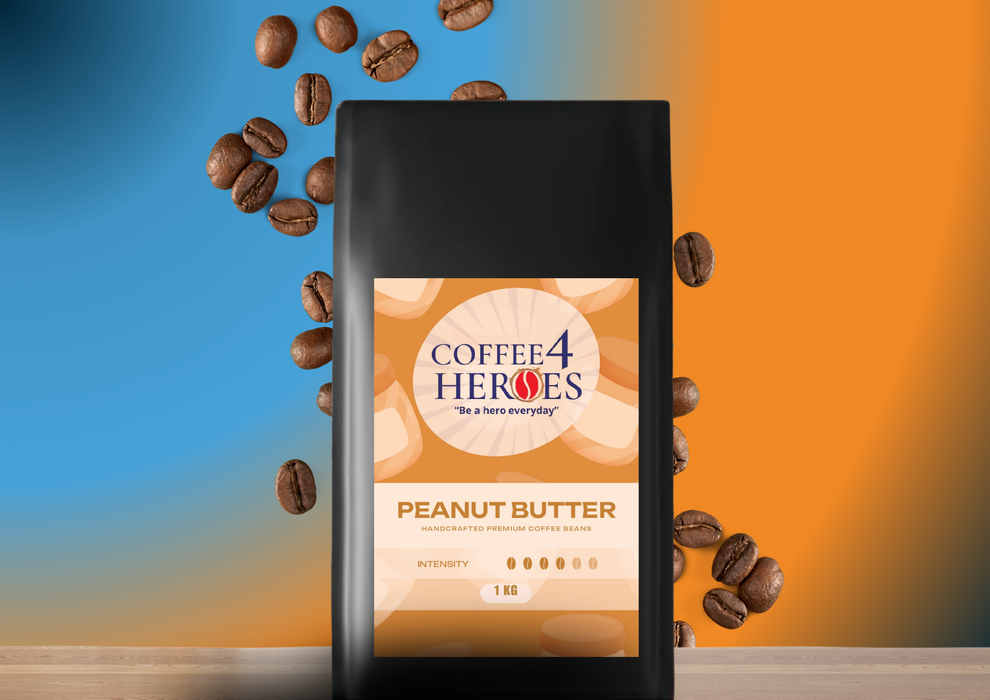 Peanut Butter Flavoured 1kg - MS – COFFEE4HEROES