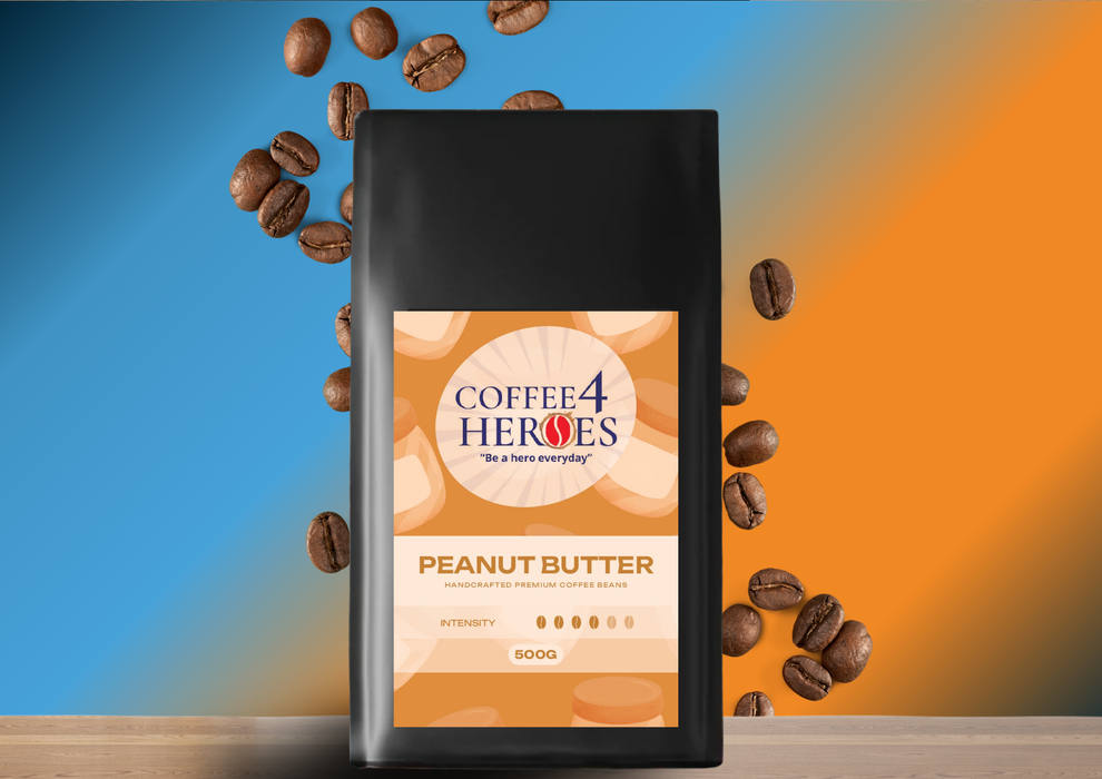 Peanut Butter Flavoured 500g - MS – COFFEE4HEROES