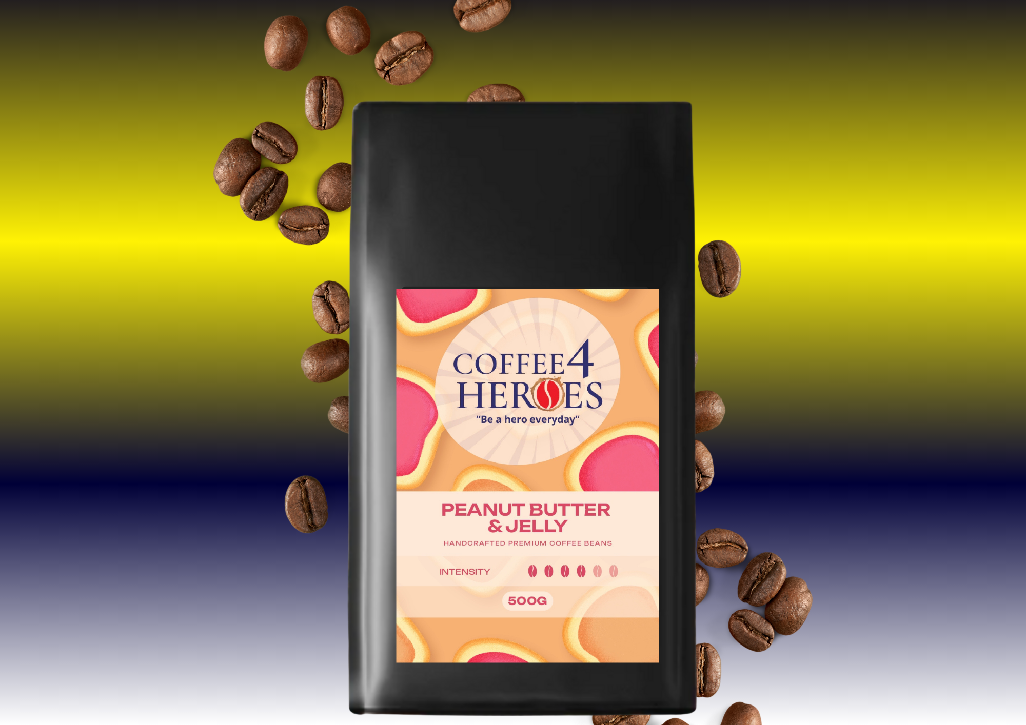 WAPL- Peanut Butter & Jelly Flavoured 500g – COFFEE4HEROES